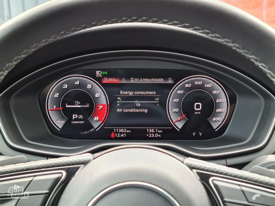 Audi A5 Sportback 2021 in Kaunas, with an engine capacity of 2.00 L and mileage of 30 thousand km for 35000 €, photo 21 on AUTOMOTO.COM.LV
