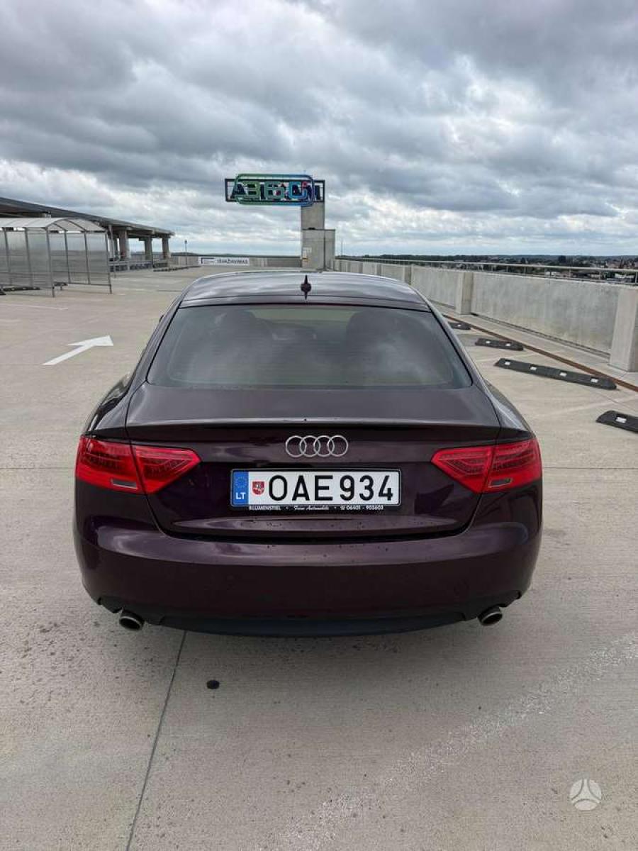 Sarkans Audi A5 Sportback 2012 Viļņa, ar dzinēja tilpumu 2.97 L un nobraukumu 242 tūkst. km par 8200 €, foto 6 vietnē AUTOMOTO.COM.LV