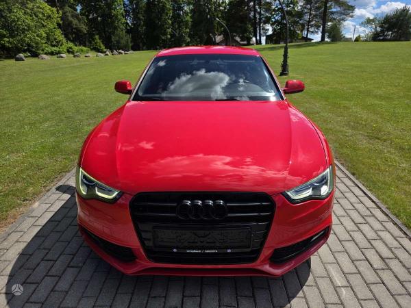 Red Audi A5 Sportback 2014 in Telschi, with an engine capacity of 1.80 L and mileage of 279 thousand km for 9900 €, photo 5 on AUTOMOTO.COM.LV