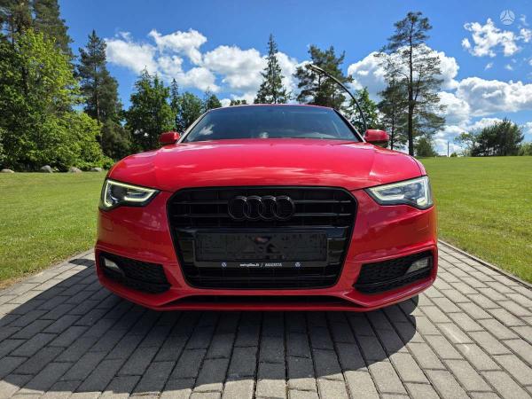 Red Audi A5 Sportback 2014 in Telschi, with an engine capacity of 1.80 L and mileage of 279 thousand km for 9900 €, photo 7 on AUTOMOTO.COM.LV