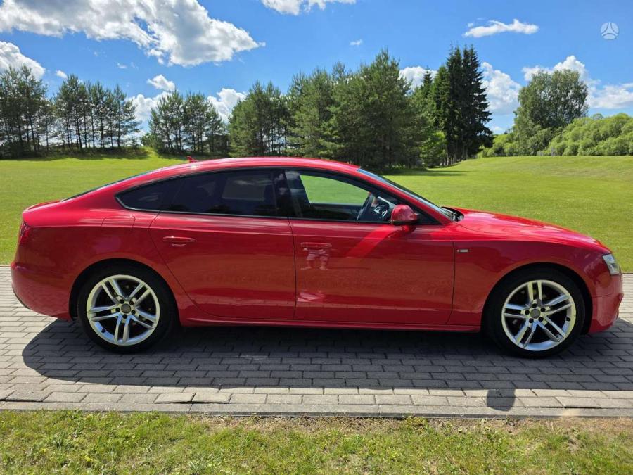 Красный Ауди A5 Sportback 2014 в Тельшяй, объемом двигателя 1.80 л и пробегом 279 тыс. км за 9900 €, фото 14 на AUTOMOTO.COM.LV