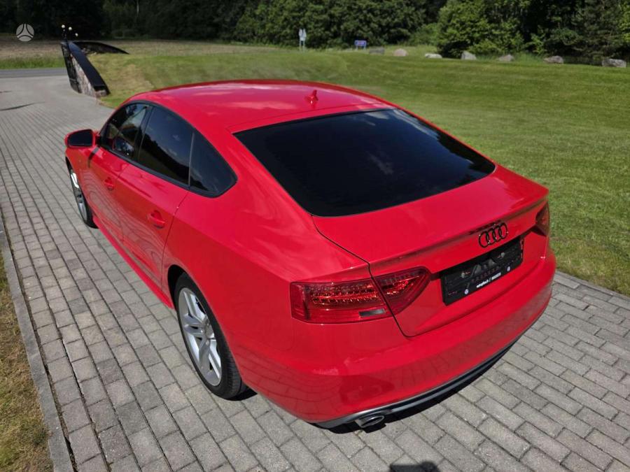 Красный Ауди A5 Sportback 2014 в Тельшяй, объемом двигателя 1.80 л и пробегом 279 тыс. км за 9900 €, фото 18 на AUTOMOTO.COM.LV