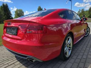 Красный Ауди A5 Sportback 2014 в Тельшяй, объемом двигателя 1.80 л и пробегом 279 тыс. км за 9900 €, фото 20 на AUTOMOTO.COM.LV