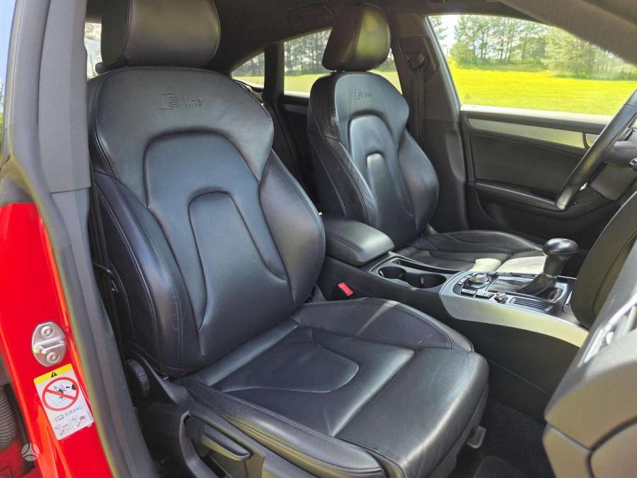Красный Ауди A5 Sportback 2014 в Тельшяй, объемом двигателя 1.80 л и пробегом 279 тыс. км за 9900 €, фото 26 на AUTOMOTO.COM.LV
