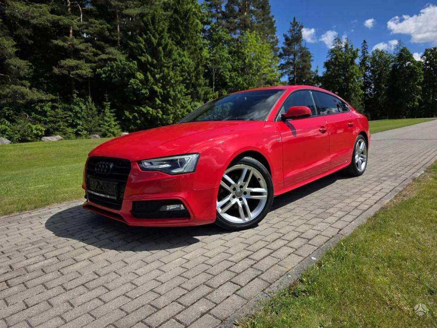 Красный Ауди A5 Sportback 2014 в Тельшяй, объемом двигателя 1.80 л и пробегом 279 тыс. км за 9900 €, фото 47 на AUTOMOTO.COM.LV