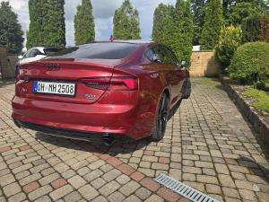 Red Audi A5 Sportback 2018 in Kretinga, with an engine capacity of 1.98 L and mileage of 130 thousand km for 18500 €, photo 4 on AUTOMOTO.COM.LV