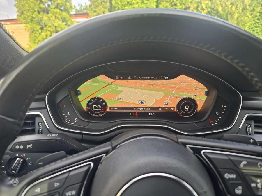 Red Audi A5 Sportback 2018 in Kretinga, with an engine capacity of 1.98 L and mileage of 130 thousand km for 18500 €, photo 9 on AUTOMOTO.COM.LV