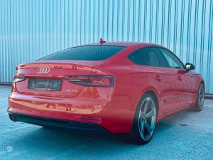 Sarkans Audi A5 Sportback 2019 Klaipėda, ar dzinēja tilpumu 1.97 L un nobraukumu 236 tūkst. km par 19750 €, foto 5 vietnē AUTOMOTO.COM.LV