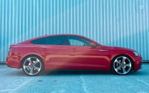 Sarkans Audi A5 Sportback 2019 Klaipėda, ar dzinēja tilpumu 1.97 L un nobraukumu 236 tūkst. km par 19750 €, foto 10 vietnē AUTOMOTO.COM.LV