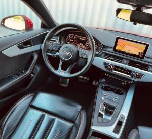 Sarkans Audi A5 Sportback 2019 Klaipėda, ar dzinēja tilpumu 1.97 L un nobraukumu 236 tūkst. km par 19750 €, foto 15 vietnē AUTOMOTO.COM.LV