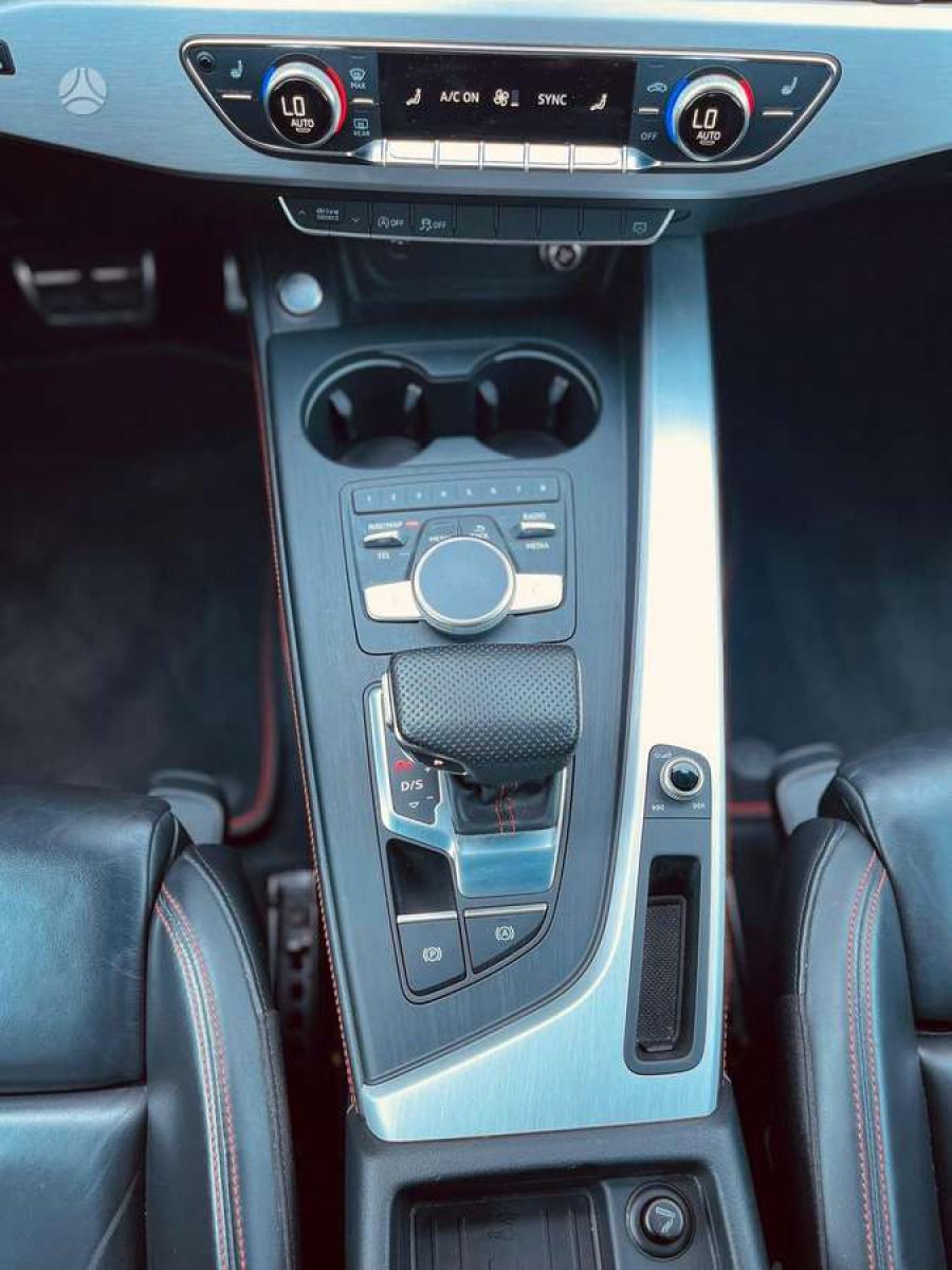 Sarkans Audi A5 Sportback 2019 Klaipėda, ar dzinēja tilpumu 1.97 L un nobraukumu 236 tūkst. km par 19750 €, foto 22 vietnē AUTOMOTO.COM.LV