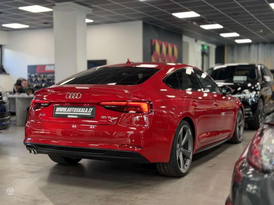 Красный Ауди A5 Sportback 2019 в Клайпеда, объемом двигателя 1.97 л и пробегом 236 тыс. км за 19900 €, фото 11 на AUTOMOTO.COM.LV