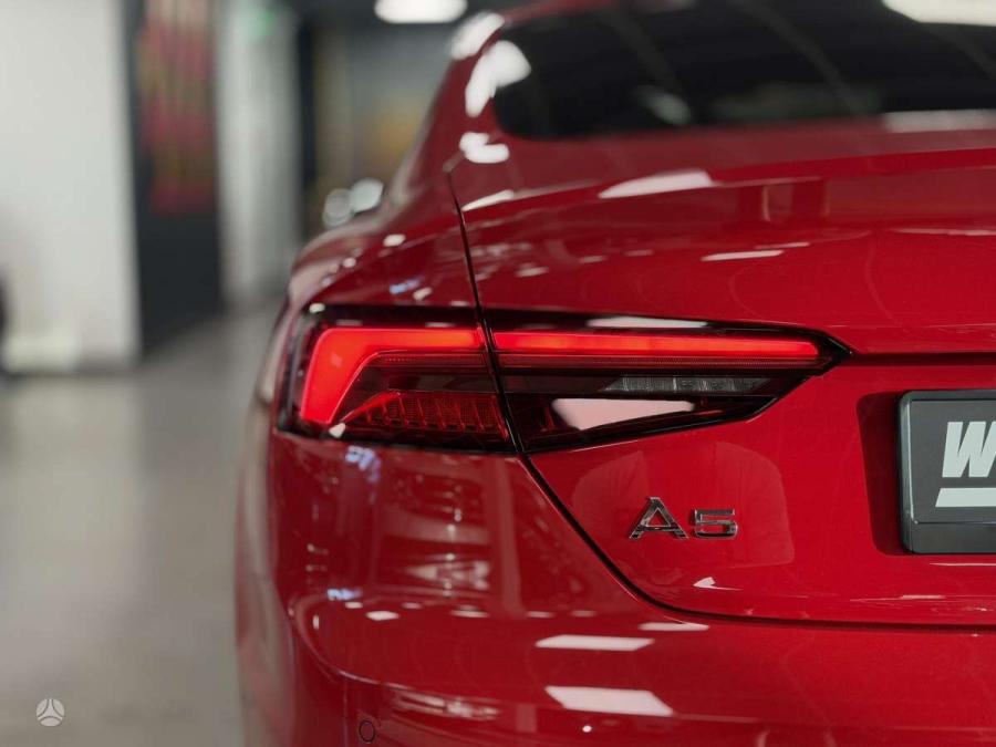 Красный Ауди A5 Sportback 2019 в Клайпеда, объемом двигателя 1.97 л и пробегом 236 тыс. км за 19900 €, фото 17 на AUTOMOTO.COM.LV