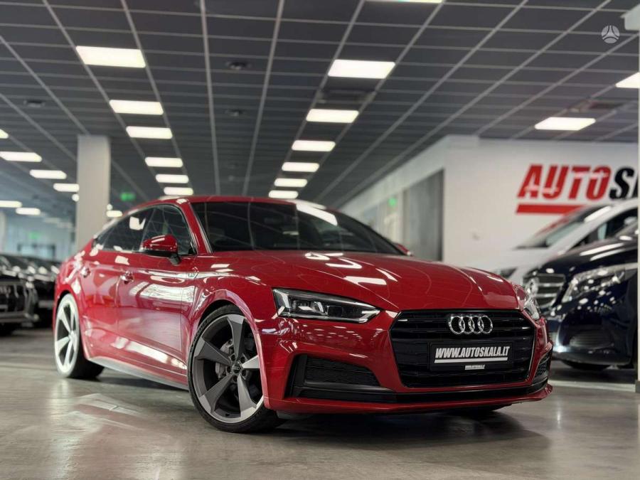 Красный Ауди A5 Sportback 2019 в Клайпеда, объемом двигателя 1.97 л и пробегом 236 тыс. км за 19900 €, фото 31 на AUTOMOTO.COM.LV