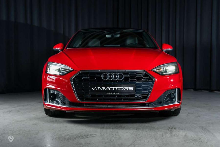 Sarkans Audi A5 Sportback 2020 Viļņa, ar dzinēja tilpumu 1.98 L un nobraukumu 148 tūkst. km par 23998 €, foto 3 vietnē AUTOMOTO.COM.LV