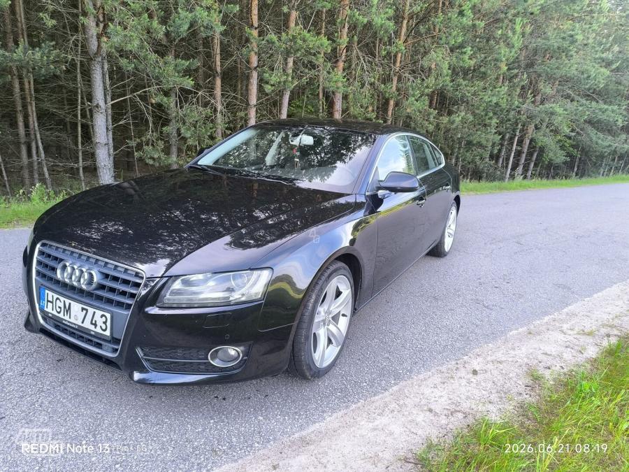 Audi A5 Sportback 2010 in Alytus, with an engine capacity of 2.00 L and mileage of 277 thousand km for 4300 €, photo 7 on AUTOMOTO.COM.LV