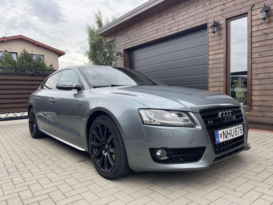 Фиолетовый Ауди A5 Sportback 2011 в Клайпеда, объемом двигателя 2.97 л и пробегом 285 тыс. км за 10800 €, фото 1 на AUTOMOTO.COM.LV
