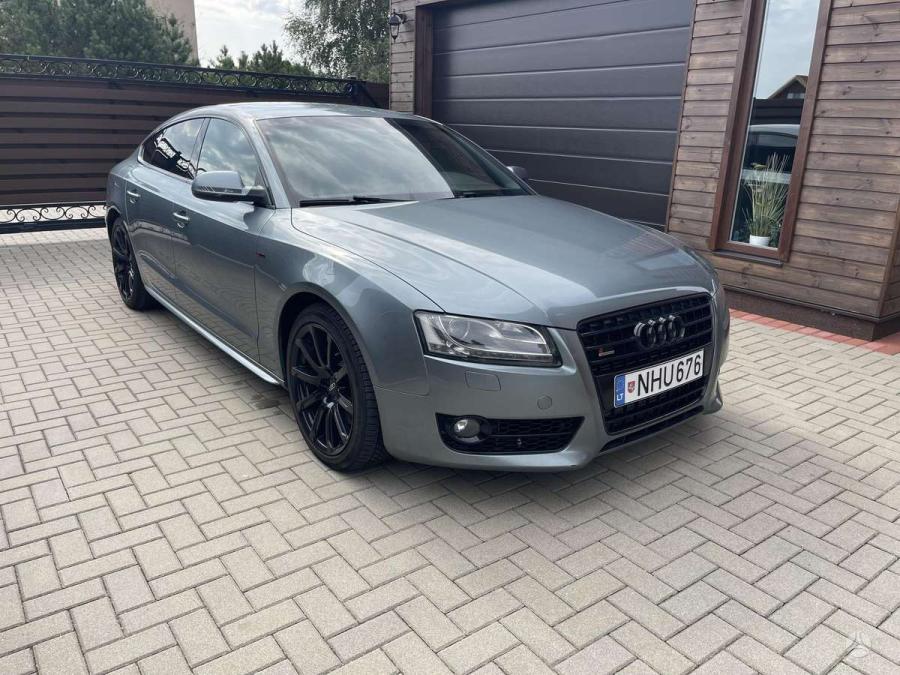 Фиолетовый Ауди A5 Sportback 2011 в Клайпеда, объемом двигателя 2.97 л и пробегом 285 тыс. км за 10800 €, фото 5 на AUTOMOTO.COM.LV