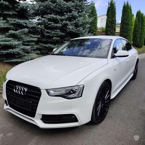 Белый Ауди A5 Sportback 2013 в Утена, объемом двигателя 2.00 л и пробегом 189 тыс. км за 9200 €, фото  на AUTOMOTO.COM.LV