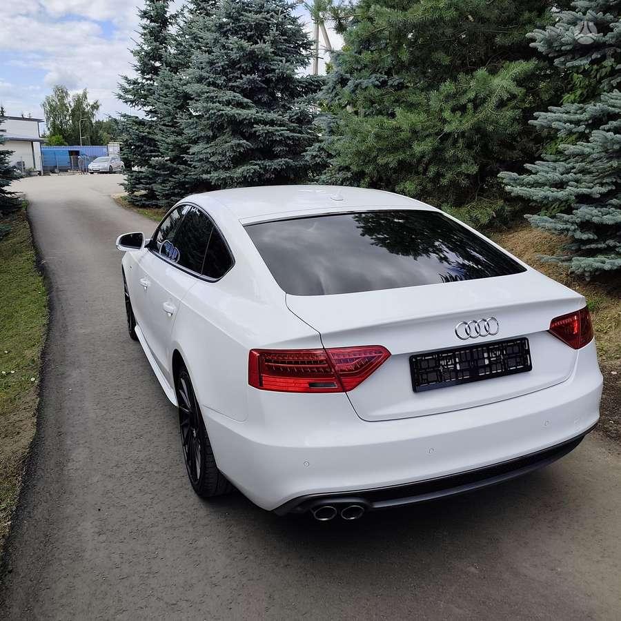Белый Ауди A5 Sportback 2013 в Утена, объемом двигателя 2.00 л и пробегом 189 тыс. км за 9200 €, фото 5 на AUTOMOTO.COM.LV