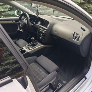Белый Ауди A5 Sportback 2013 в Утена, объемом двигателя 2.00 л и пробегом 189 тыс. км за 9200 €, фото 11 на AUTOMOTO.COM.LV