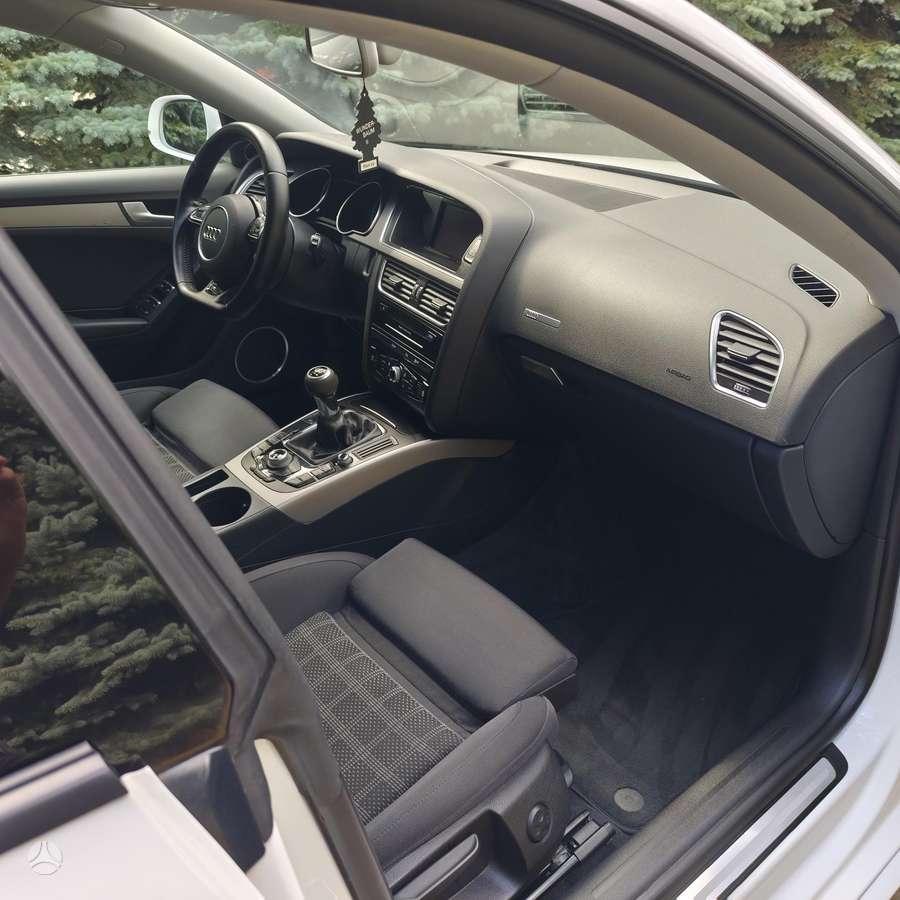 Белый Ауди A5 Sportback 2013 в Утена, объемом двигателя 2.00 л и пробегом 189 тыс. км за 9200 €, фото 11 на AUTOMOTO.COM.LV