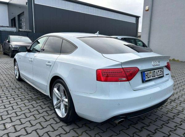 Balts Audi A5 Sportback 2015 Vilkaviškis, ar dzinēja tilpumu 2.99 L un nobraukumu 270 tūkst. km par 9900 €, foto 4 vietnē AUTOMOTO.COM.LV