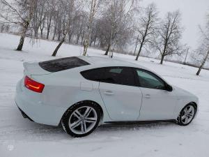 White Audi A5 Sportback 2015 in Vilkaviskis, with an engine capacity of 3.00 L and mileage of 276 thousand km for 10200 €, photo 10 on AUTOMOTO.COM.LV