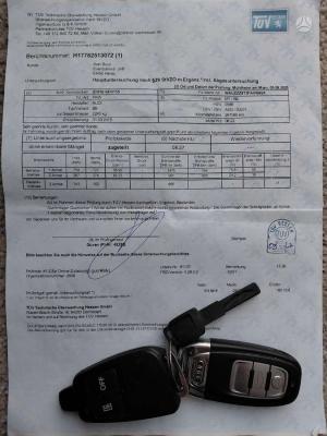 White Audi A5 Sportback 2015 in Vilkaviskis, with an engine capacity of 3.00 L and mileage of 276 thousand km for 10200 €, photo 31 on AUTOMOTO.COM.LV