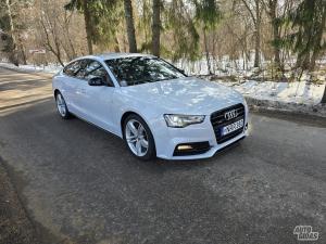 Balts Audi A5 Sportback 2015 Radviliškis, ar dzinēja tilpumu 3.00 L un nobraukumu 278 tūkst. km par 11500 €, foto  vietnē AUTOMOTO.COM.LV