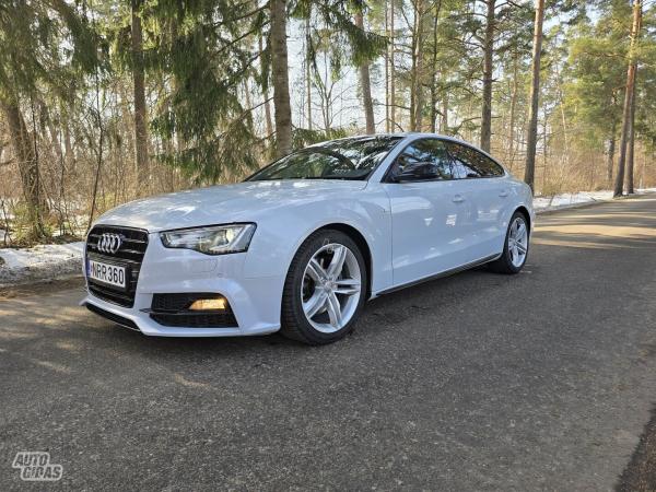 Balts Audi A5 Sportback 2015 Radviliškis, ar dzinēja tilpumu 3.00 L un nobraukumu 278 tūkst. km par 11500 €, foto 5 vietnē AUTOMOTO.COM.LV