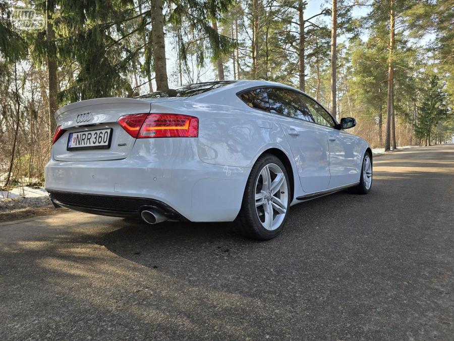 Balts Audi A5 Sportback 2015 Radviliškis, ar dzinēja tilpumu 3.00 L un nobraukumu 278 tūkst. km par 11500 €, foto 8 vietnē AUTOMOTO.COM.LV