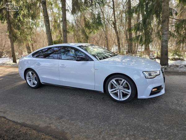 Balts Audi A5 Sportback 2015 Radviliškis, ar dzinēja tilpumu 3.00 L un nobraukumu 278 tūkst. km par 11500 €, foto 9 vietnē AUTOMOTO.COM.LV