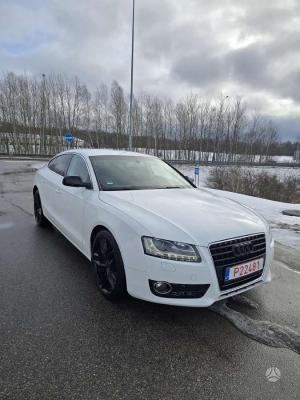 Balts Audi A5 Sportback 2010 Alīta, ar dzinēja tilpumu 1.98 L un nobraukumu 285 tūkst. km par 6200 €, foto  vietnē AUTOMOTO.COM.LV