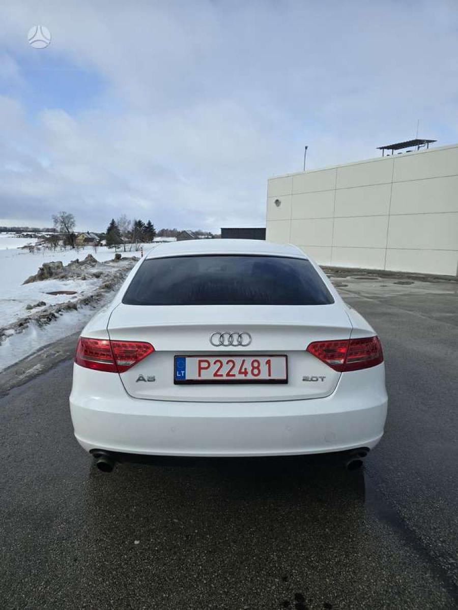 Balts Audi A5 Sportback 2010 Alīta, ar dzinēja tilpumu 1.98 L un nobraukumu 285 tūkst. km par 6200 €, foto 5 vietnē AUTOMOTO.COM.LV