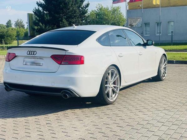Белый Ауди A5 Sportback 2011 в Паневежис, объемом двигателя 2.97 л и пробегом 337 тыс. км за 10900 €, фото 6 на AUTOMOTO.COM.LV