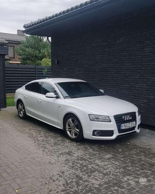 Balts Audi A5 Sportback 2011 Klaipėda, ar dzinēja tilpumu 2.70 L un nobraukumu 409 tūkst. km par 5800 €, foto 5 vietnē AUTOMOTO.COM.LV