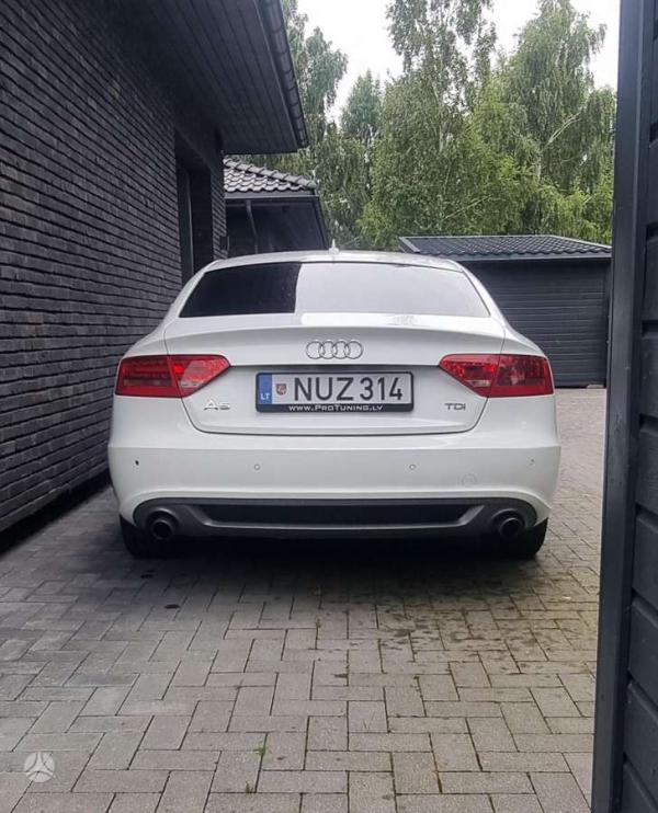 Balts Audi A5 Sportback 2011 Klaipėda, ar dzinēja tilpumu 2.70 L un nobraukumu 409 tūkst. km par 5800 €, foto 6 vietnē AUTOMOTO.COM.LV