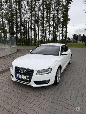 White Audi A5 Sportback 2011 in Kaunas, with an engine capacity of 1.97 L and mileage of 285 thousand km for 4350 €, photo 6 on AUTOMOTO.COM.LV