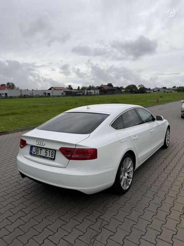 Balts Audi A5 Sportback 2011 Kauņa, ar dzinēja tilpumu 1.97 L un nobraukumu 285 tūkst. km par 4350 €, foto 8 vietnē AUTOMOTO.COM.LV