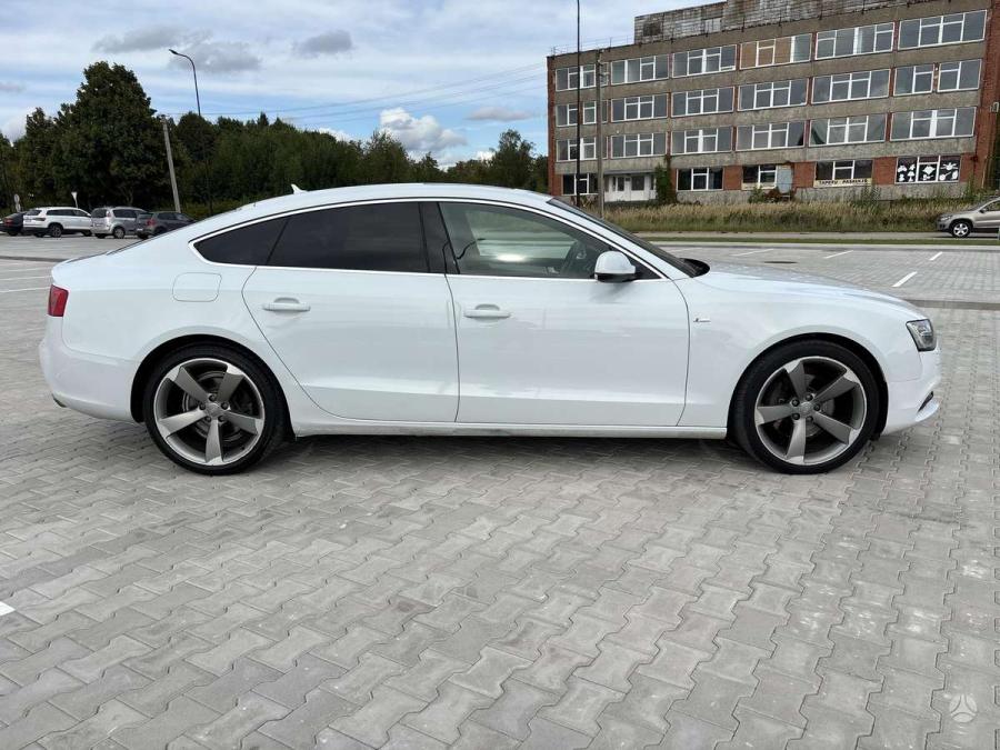 Balts Audi A5 Sportback 2012 Tauragė, ar dzinēja tilpumu 2.97 L un nobraukumu 270 tūkst. km par 8500 €, foto 7 vietnē AUTOMOTO.COM.LV