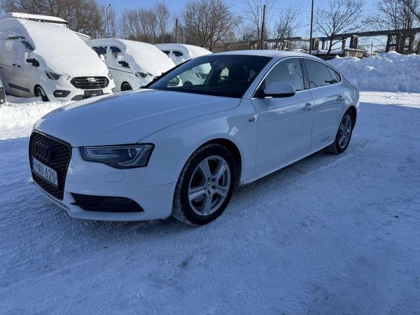 Белый Ауди A5 Sportback 2013 в Клайпеда, объемом двигателя 1.80 л и пробегом 299 тыс. км за 6000 €, фото 1 на AUTOMOTO.COM.LV