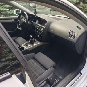 Белый Ауди A5 Sportback 2013 в Утена, объемом двигателя 1.97 л и пробегом 189 тыс. км за 9850 €, фото 10 на AUTOMOTO.COM.LV
