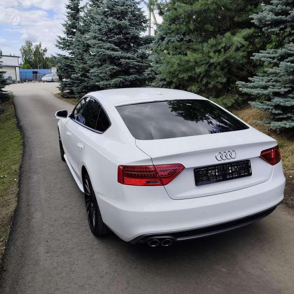 Белый Ауди A5 Sportback 2013 в Утена, объемом двигателя 1.97 л и пробегом 189 тыс. км за 9650 €, фото 4 на AUTOMOTO.COM.LV