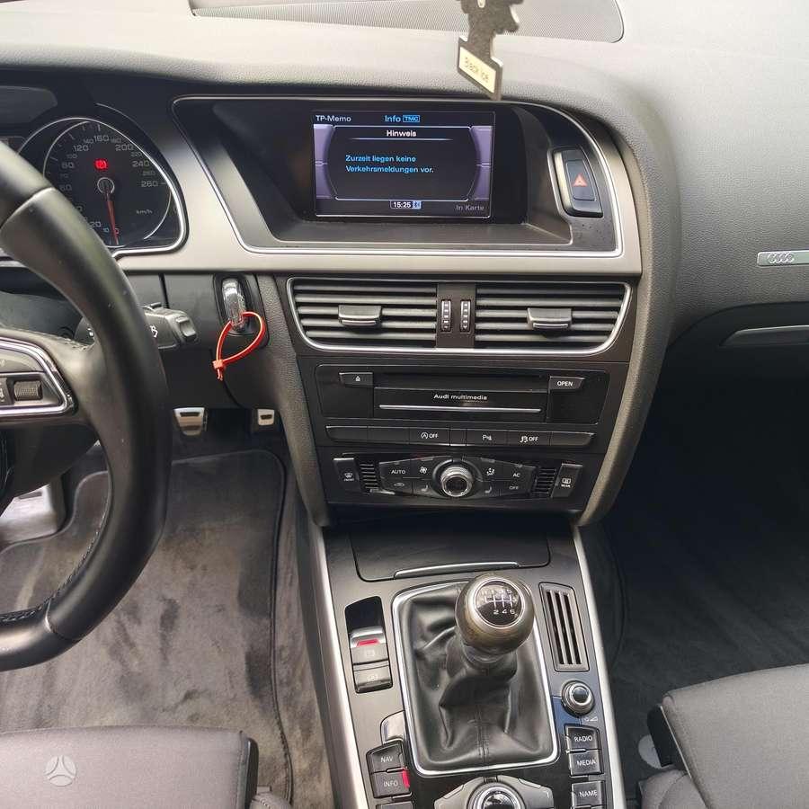 White Audi A5 Sportback 2013 in Utena, with an engine capacity of 1.97 L and mileage of 189 thousand km for 9650 €, photo 11 on AUTOMOTO.COM.LV