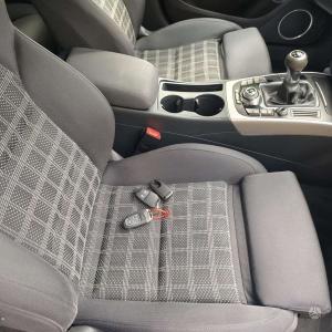 White Audi A5 Sportback 2013 in Utena, with an engine capacity of 1.97 L and mileage of 189 thousand km for 9650 €, photo 12 on AUTOMOTO.COM.LV