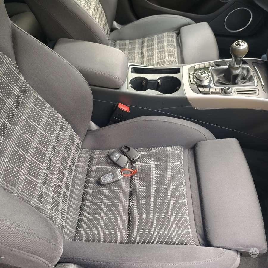 White Audi A5 Sportback 2013 in Utena, with an engine capacity of 1.97 L and mileage of 189 thousand km for 9650 €, photo 12 on AUTOMOTO.COM.LV