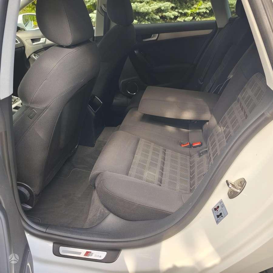 White Audi A5 Sportback 2013 in Utena, with an engine capacity of 1.97 L and mileage of 189 thousand km for 9650 €, photo 15 on AUTOMOTO.COM.LV