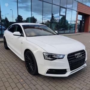 Balts Audi A5 Sportback 2013 Utena, ar dzinēja tilpumu 1.97 L un nobraukumu 189 tūkst. km par 9600 €, foto  vietnē AUTOMOTO.COM.LV