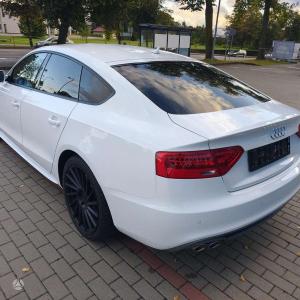 Белый Ауди A5 Sportback 2013 в Утена, объемом двигателя 1.97 л и пробегом 189 тыс. км за 9600 €, фото 5 на AUTOMOTO.COM.LV